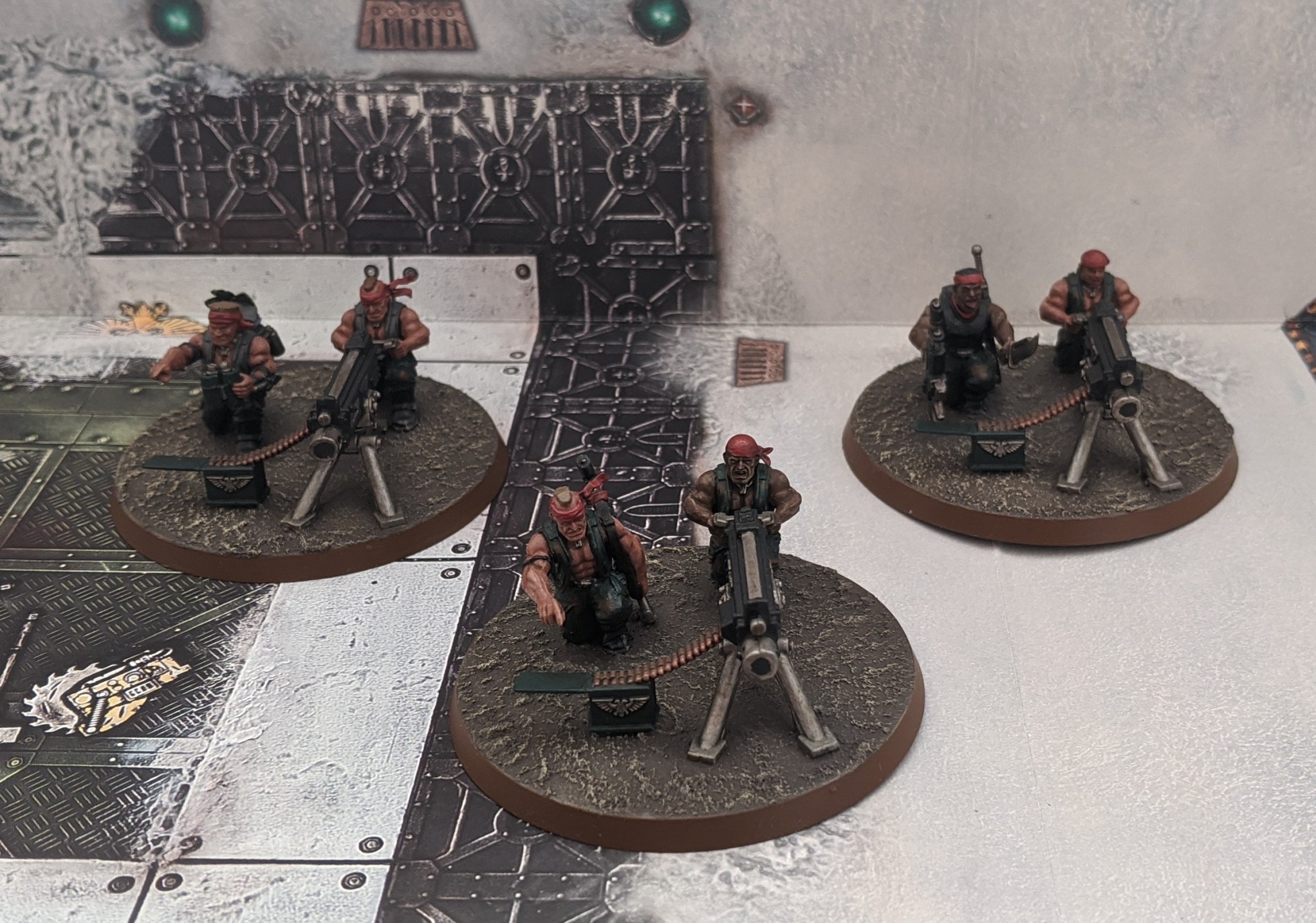 Catachan Jungle Fighters – Heavy Weapons Teams – Table Standard