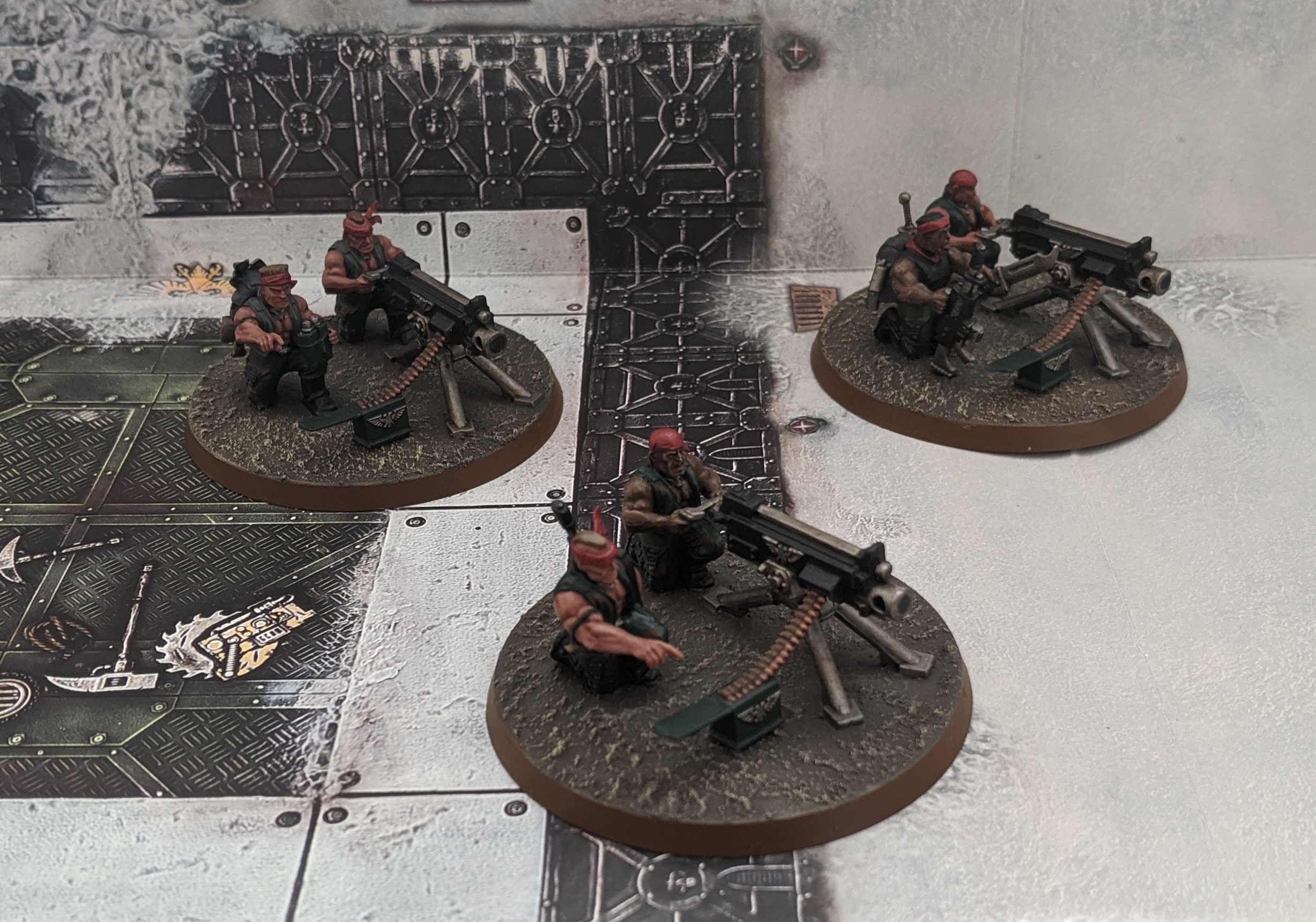 Catachan Jungle Fighters – Heavy Weapons Teams – Table Standard