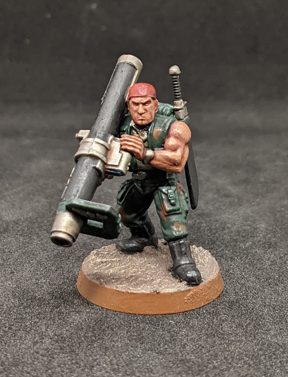 Catachan Jungle Fighters – Heavy Weapons Team – Table Standard